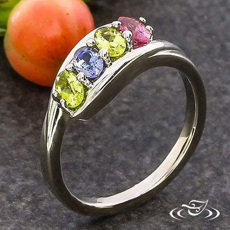 Mother's 4 Stone Ring