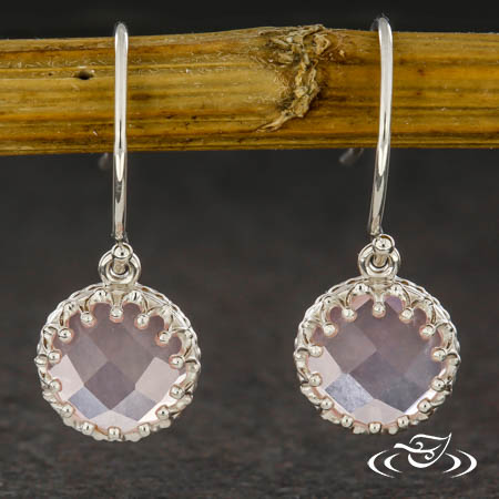 Crown Dangle Earrings