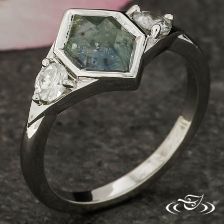 Customize engagement and wedding ring