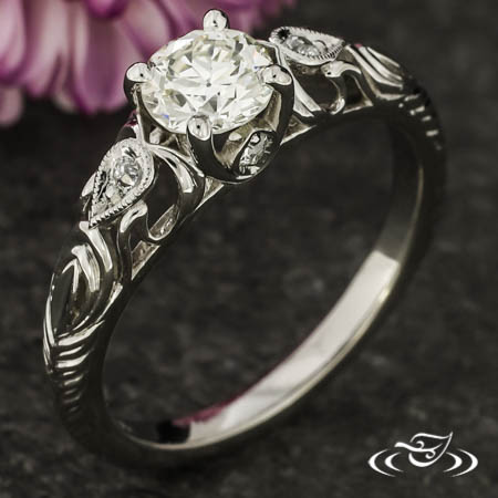Customize engagement and wedding ring