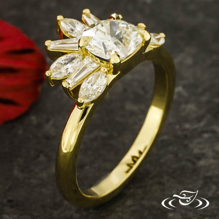 Sun Engagement Ring