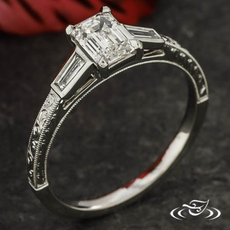 Customize engagement and wedding ring