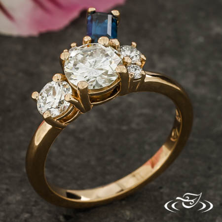 Customize engagement and wedding ring