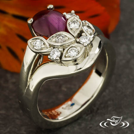 Customize engagement and wedding ring