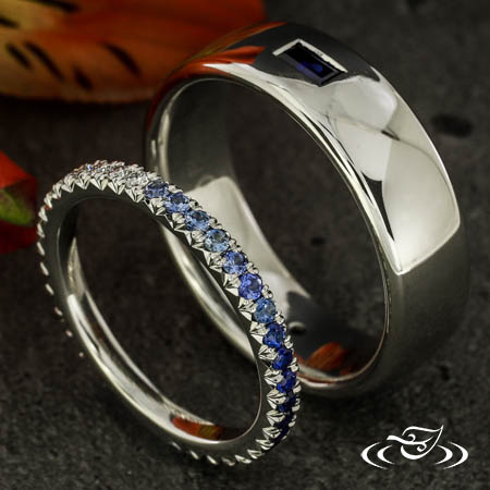 Customize engagement and wedding ring