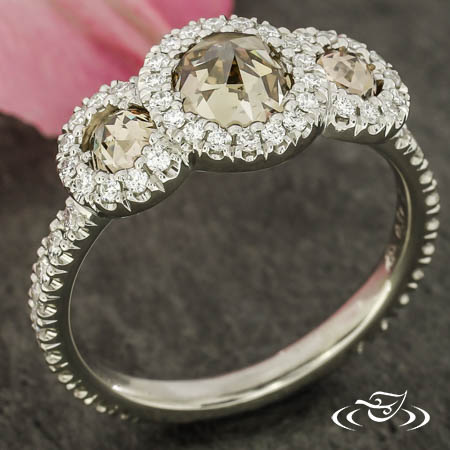Customize engagement and wedding ring
