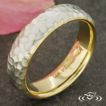 Two Tone Hammered Band