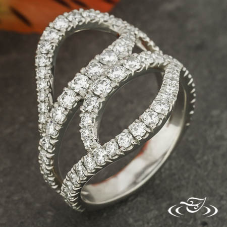 Lab Diamond Right Hand Ring